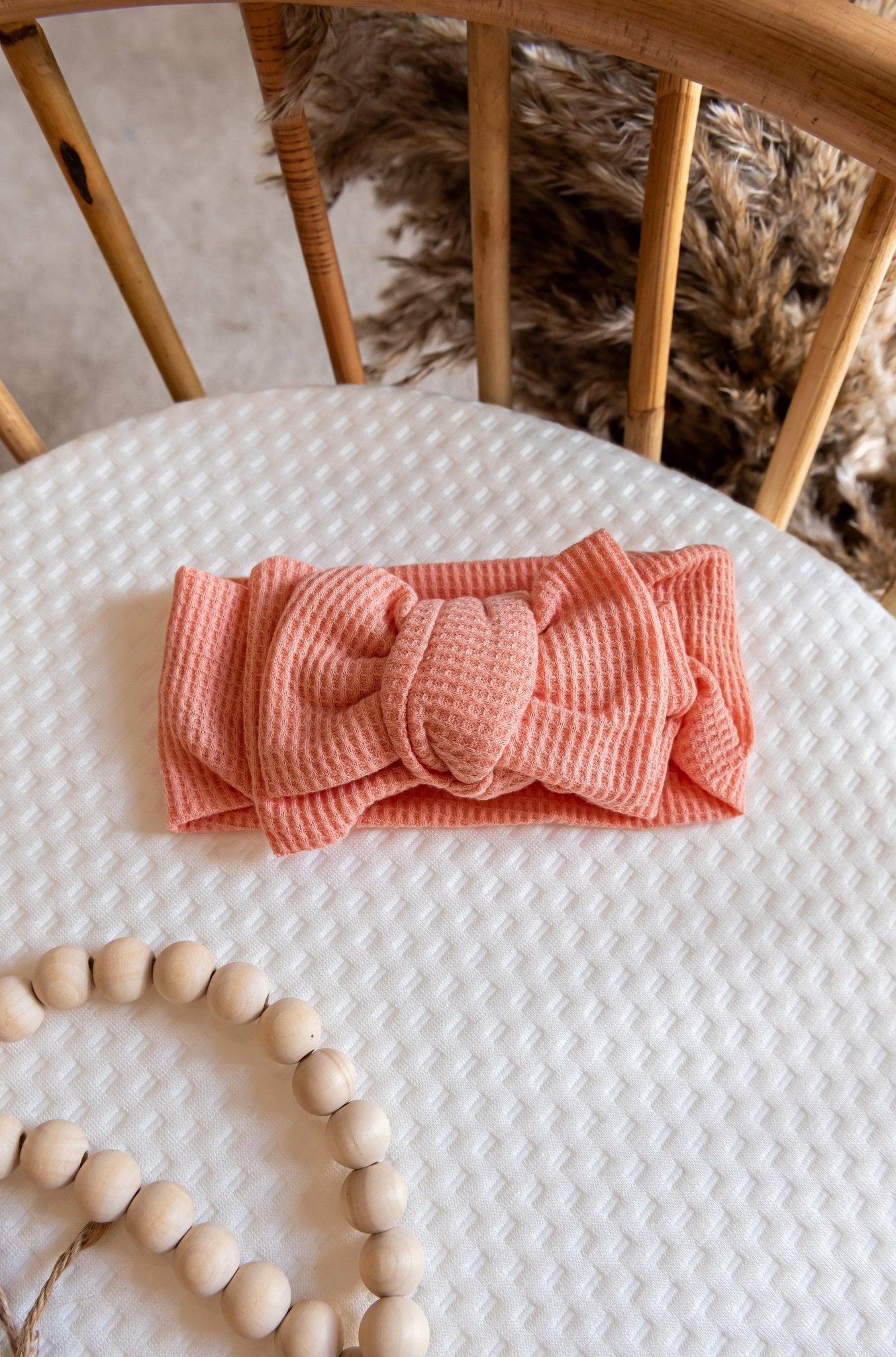 Top Knots | Baby Head Bow | Pink Coral – TheGrayBearCompany